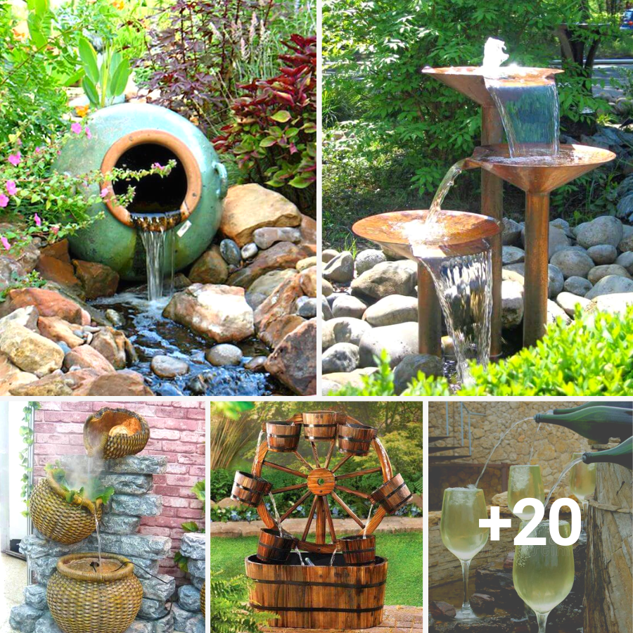 40 Great DIY Unique Backyard Water Features That You Should Try - ZUGNEWS