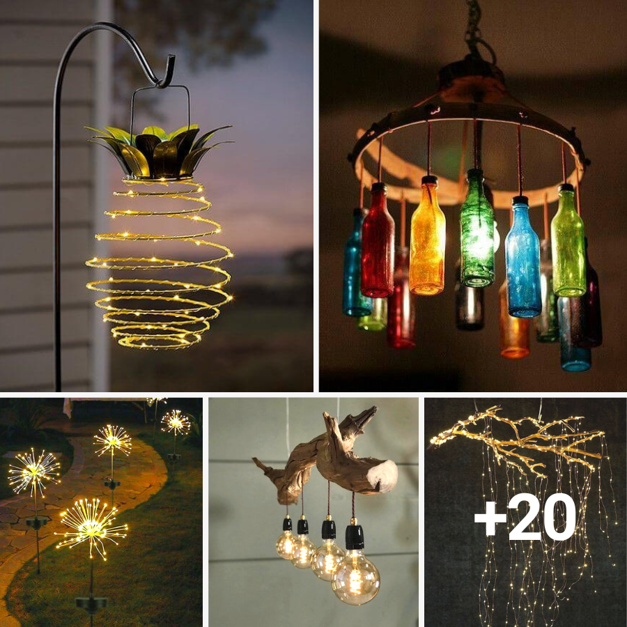 35 Creative DIY Lighting Ideas To Transform Your Garden - ZUGNEWS
