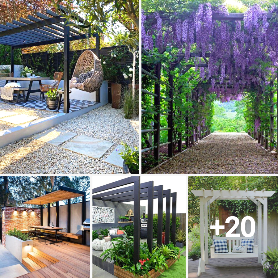 28 Amazing and Creative Pergola Ideas For Your Garden - ZUGNEWS