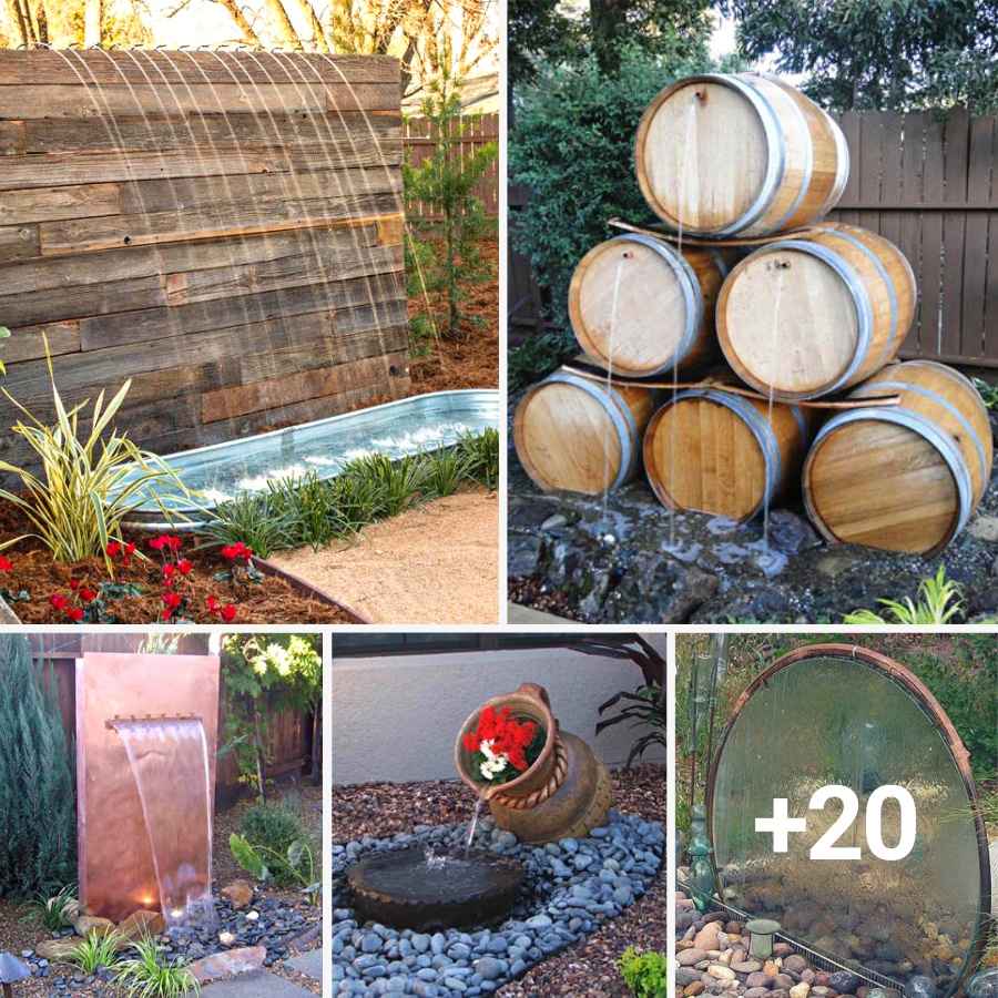 20 DIY Water Features That Will Bring Relaxation In Your Garden - ZUGNEWS