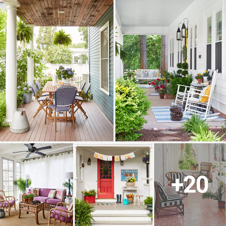 20 Pretty Front Porch Ideas for the Perfect At-Home Escape - ZUGNEWS