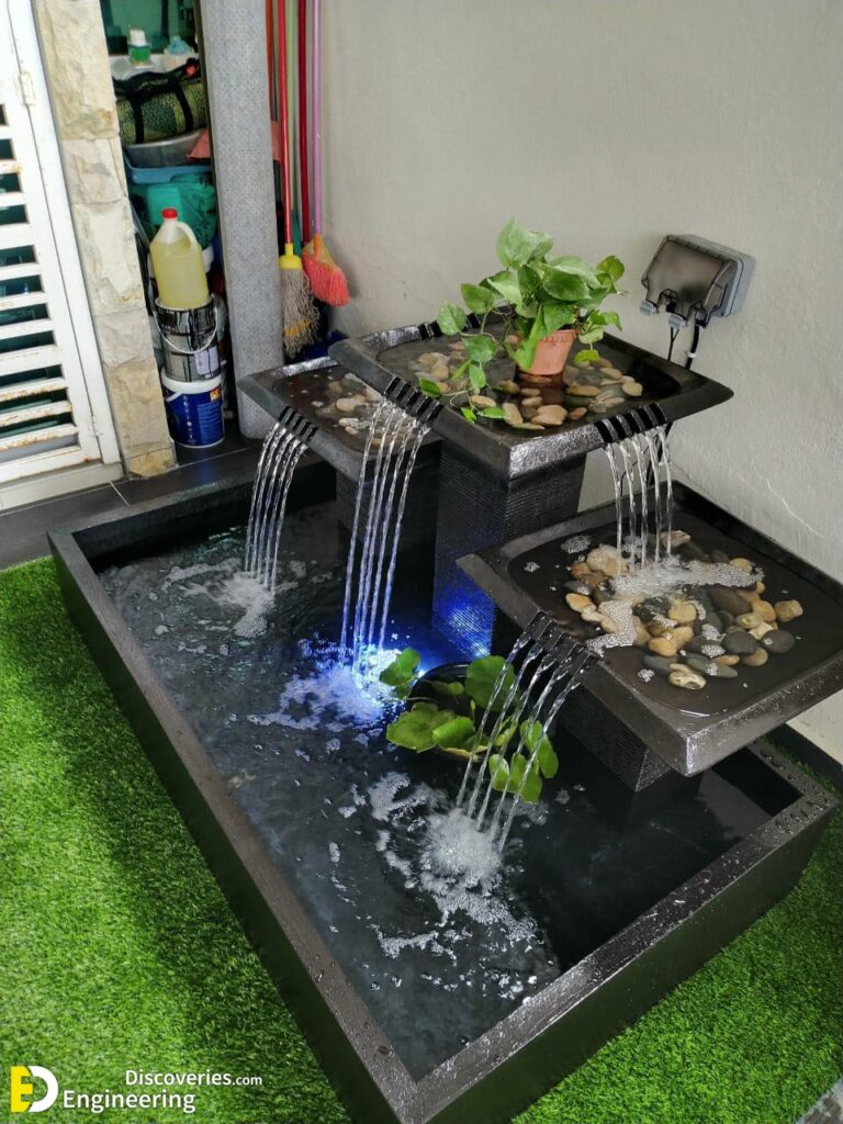30 Creative Water Fountain Ideas for Your Home - ZUGNEWS
