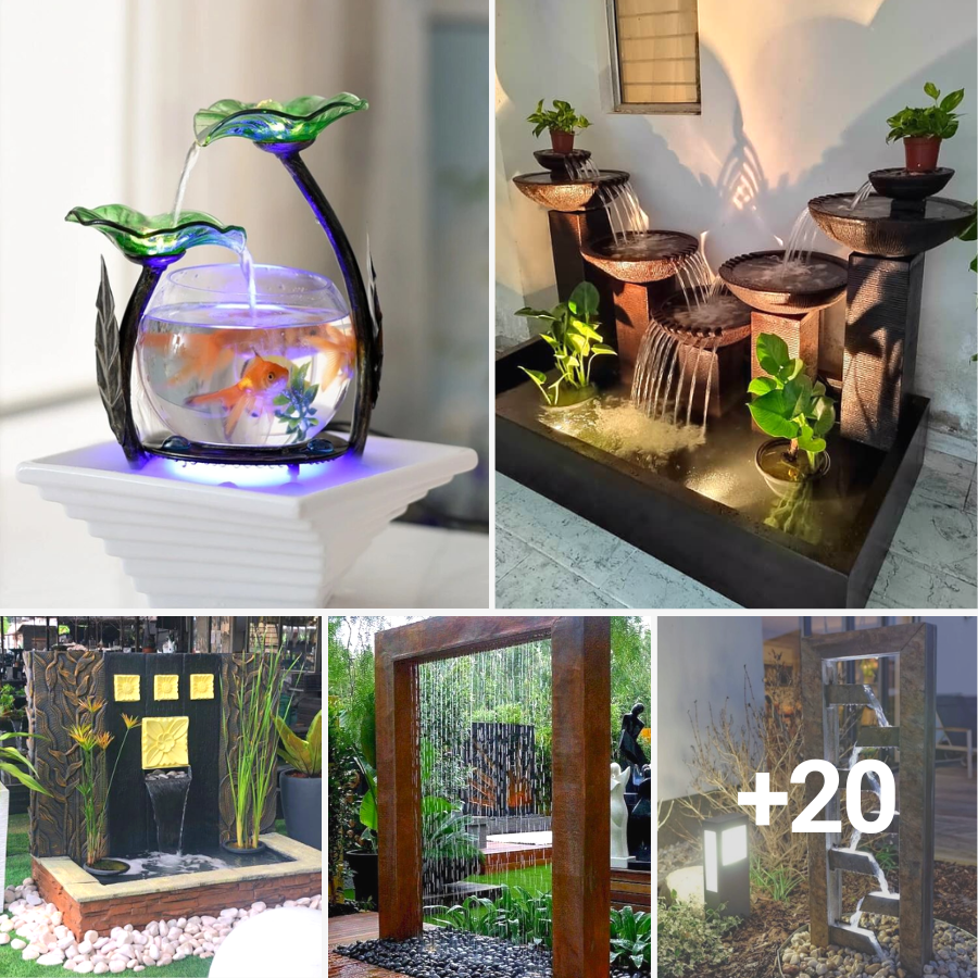 30 Creative Water Fountain Ideas for Your Home - ZUGNEWS