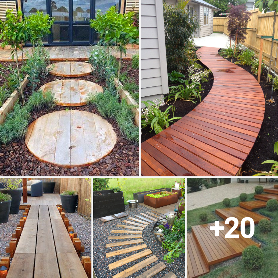 20 Creative Wooden Walkway Designs to Transform Your Outdoor Space ...