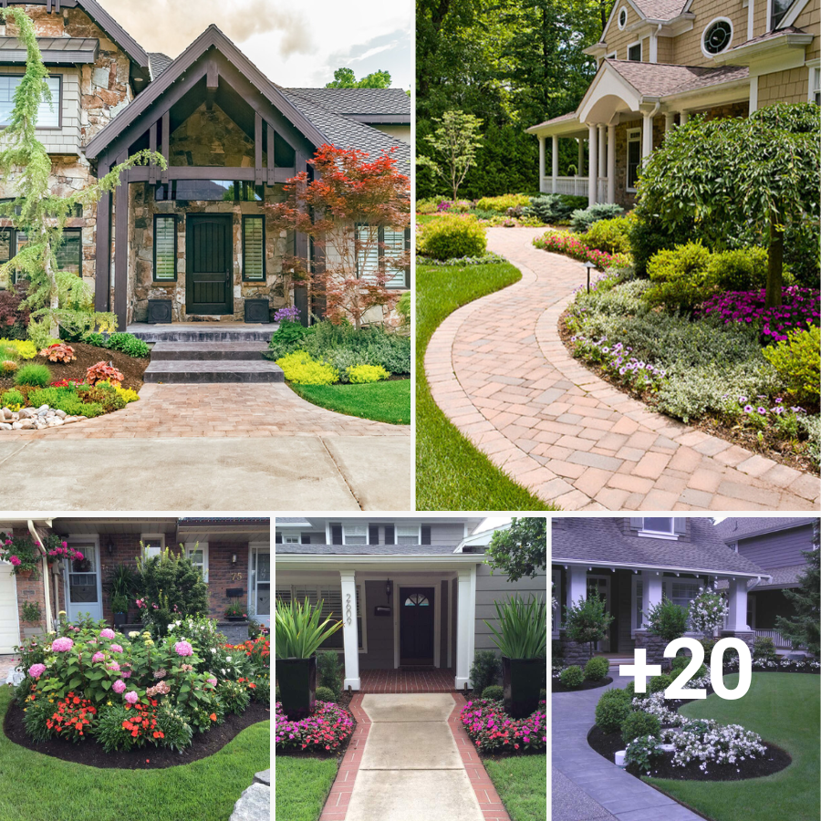 25 Stunning Front Yard Flower Bed Ideas for Curb Appeal - ZUGNEWS