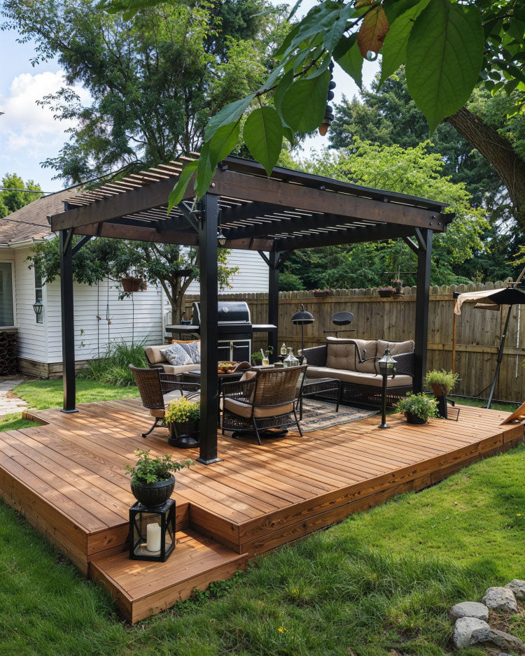 40 Stunning Deck Ideas With Gazebos and Pergolas - ZUGNEWS