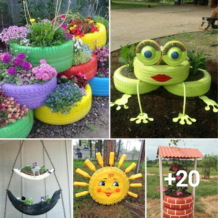 20 Creative Ways to Recycle Old Tires - ZUGNEWS