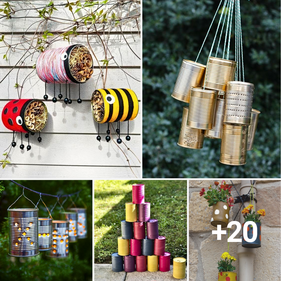 20 Ingenious DIY Tin Can Projects: Upcycle and Recycle with Creativity ...